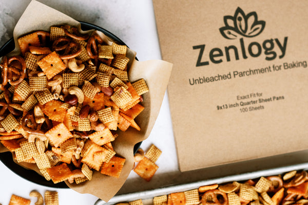 Unbleached 9x13 Parchment Paper Sheets - Exact Fit for Quarter Sheet B ...